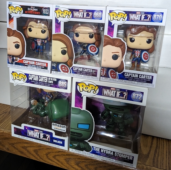 Funko | Other | Captain Carter Funko Pop Lot | Poshmark